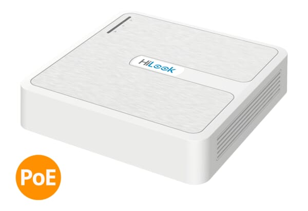 HiLook NVR-104H-D/4P (D) 4 Channel 4MP IP PoE H.265 NVR