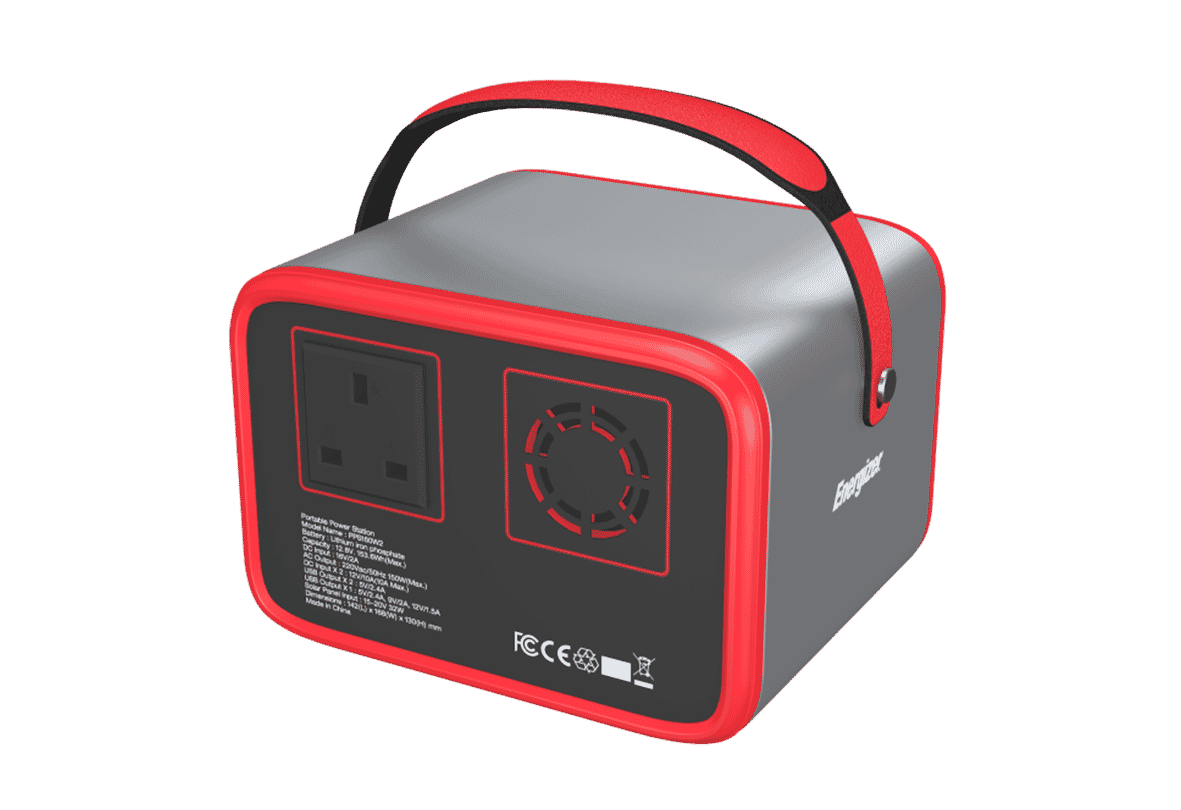 Energizer Max Portable Mobile Power Station 153Wh/150W (48,000mAh)