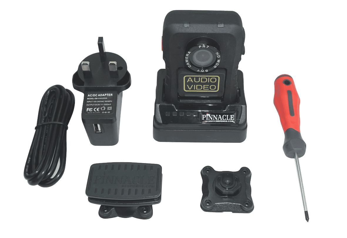 Pinnacle PR7 Secure Professional QHD Plug-and-play Body Camera ...