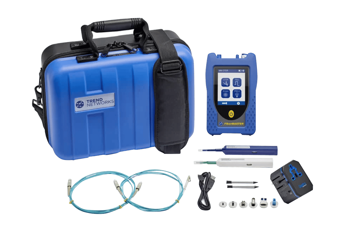 TREND Networks FiberMASTER Multimode OTDR Fibre Optic Tester | Connectec.uk