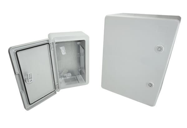 Tough Lockable ABS Outdoor Enclosure IK10 IP65 with Solid Door and ...