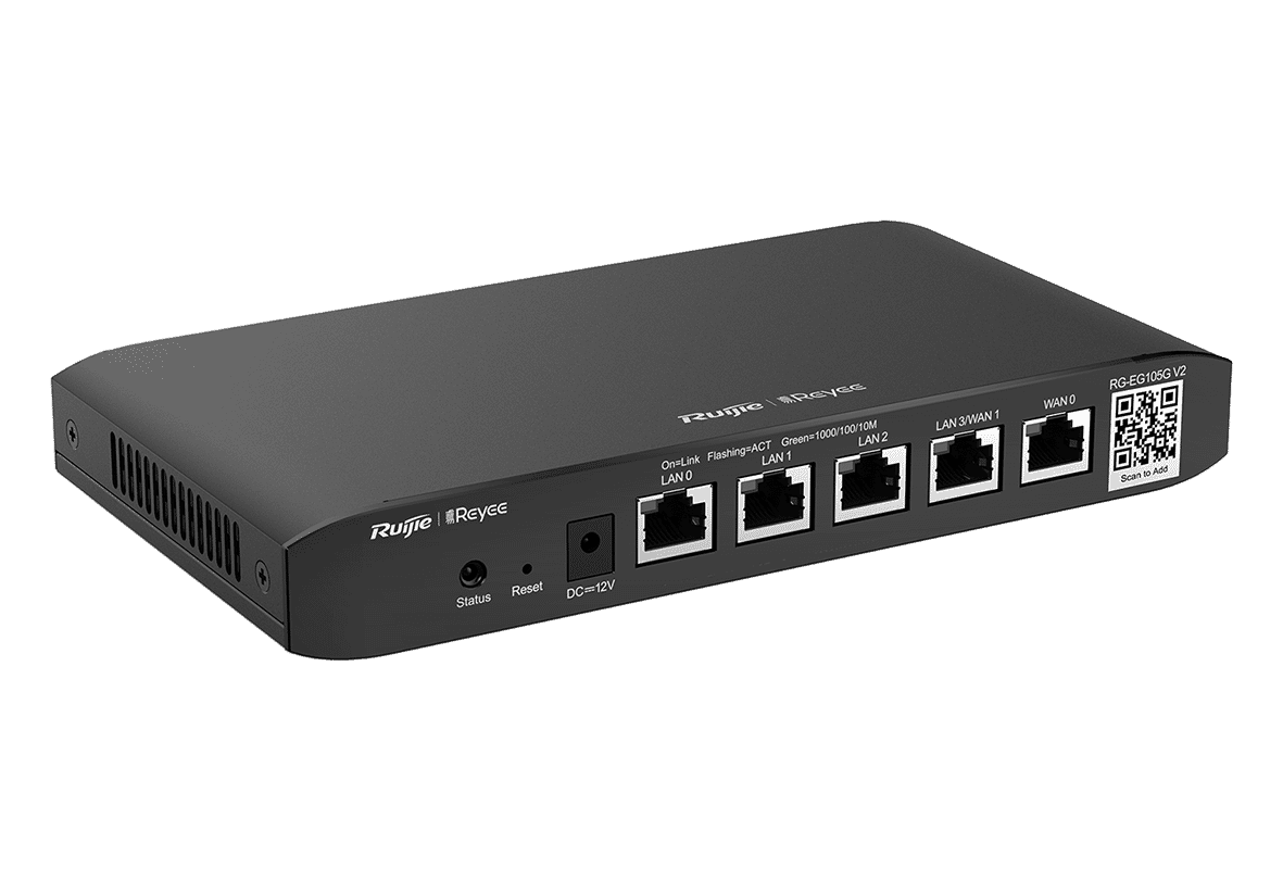 Ruijie RG-EG105G V2 Reyee Cloud Managed Gigabit Load-Balancing Wired ...