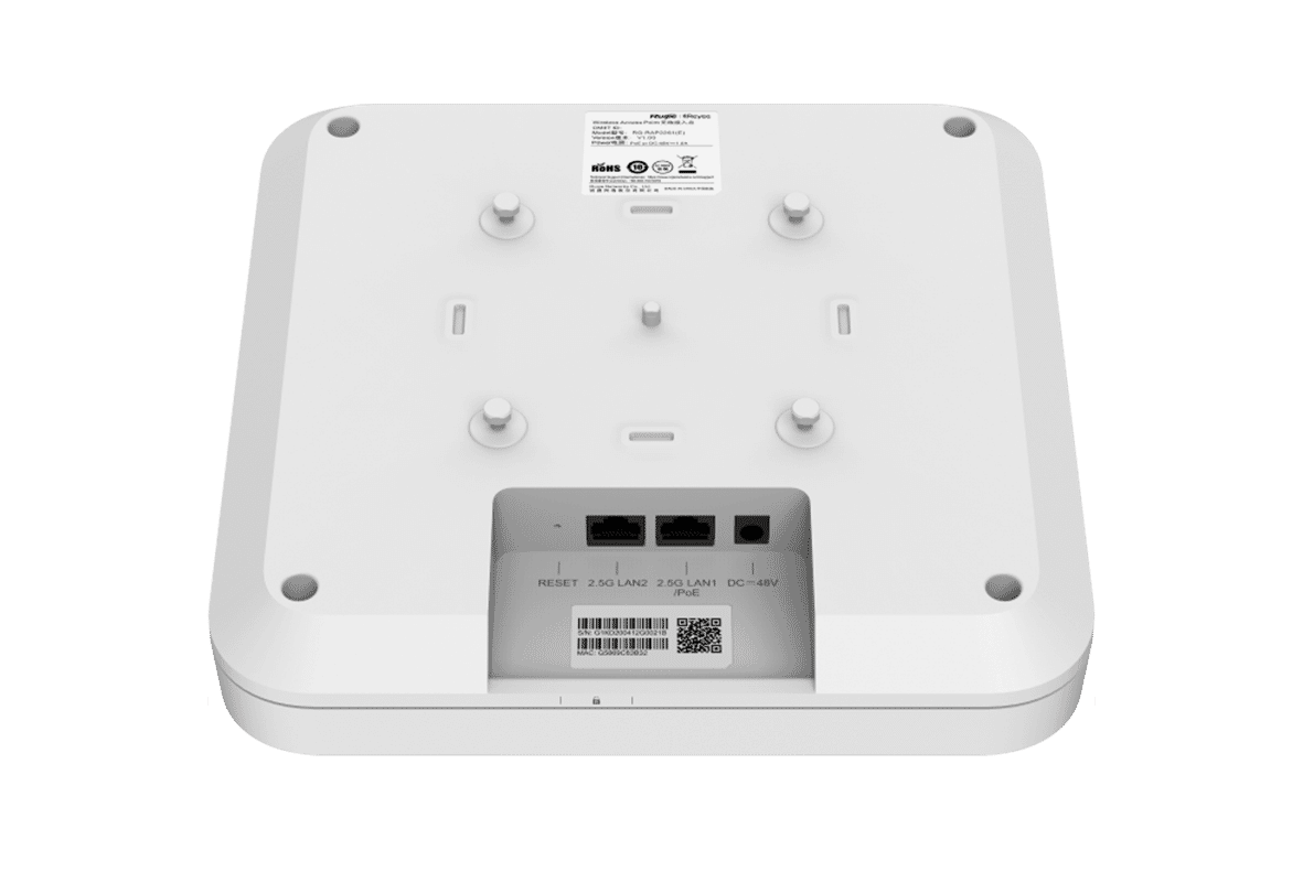 Ruijie RG-RAP2260(E) Reyee 802.11ax 3202Mbps Wi-Fi 6 Ceiling Access Point