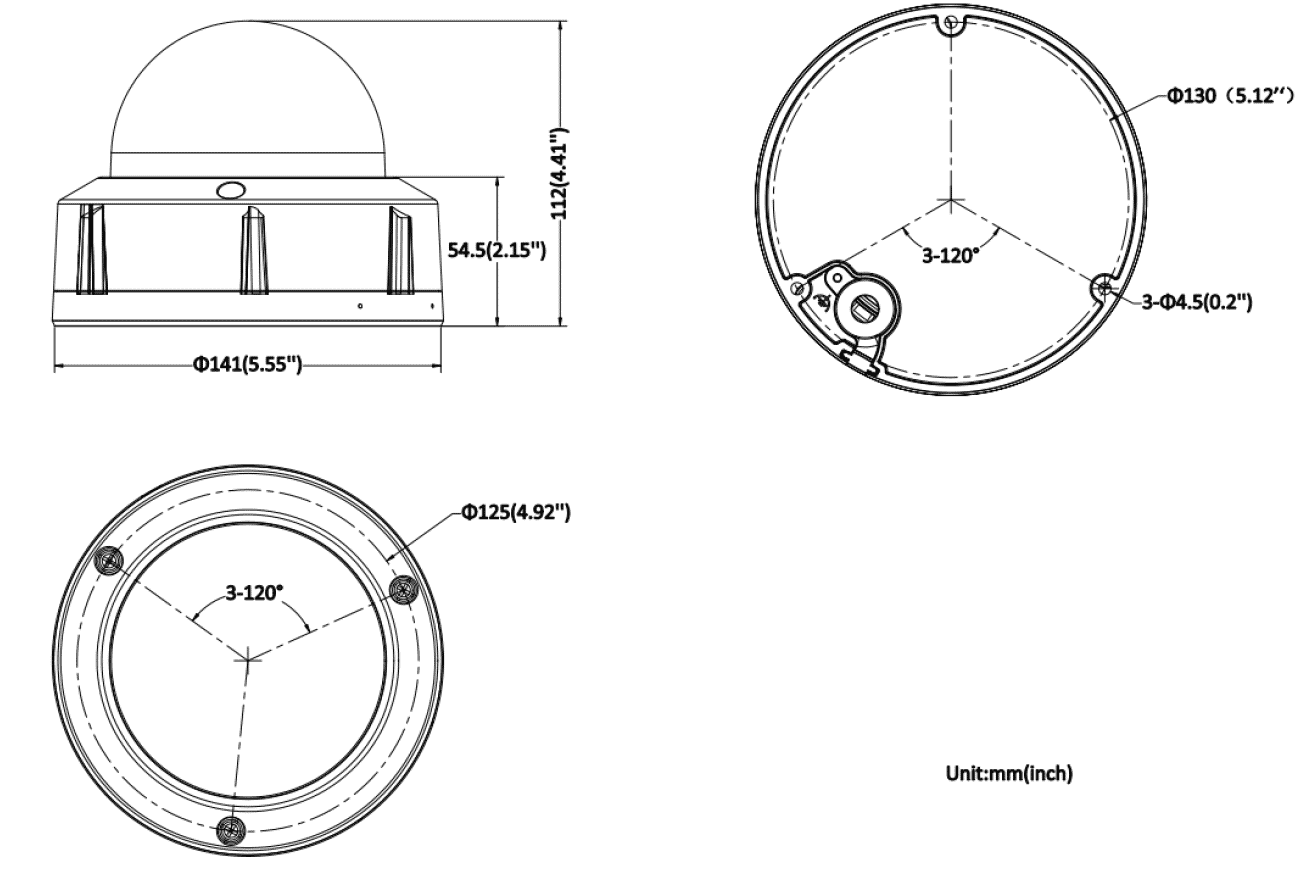 Hikvision DS-2CD2747G2HT-LIZS 4MP Hybrid ColorVu and IR Acusense Dome 2 ...