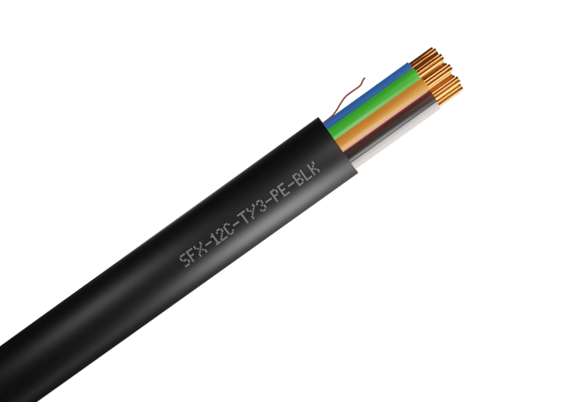 Type 3 PE External Duct Grade Alarm Cable