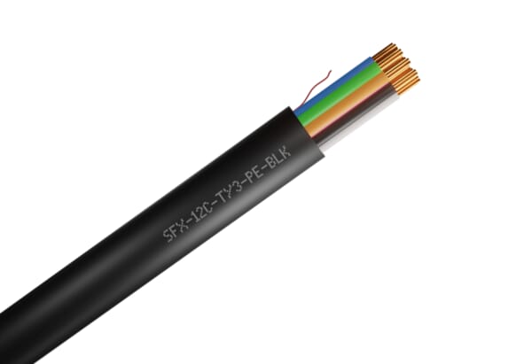 8 core Type 3 External Alarm Cable PE 200m