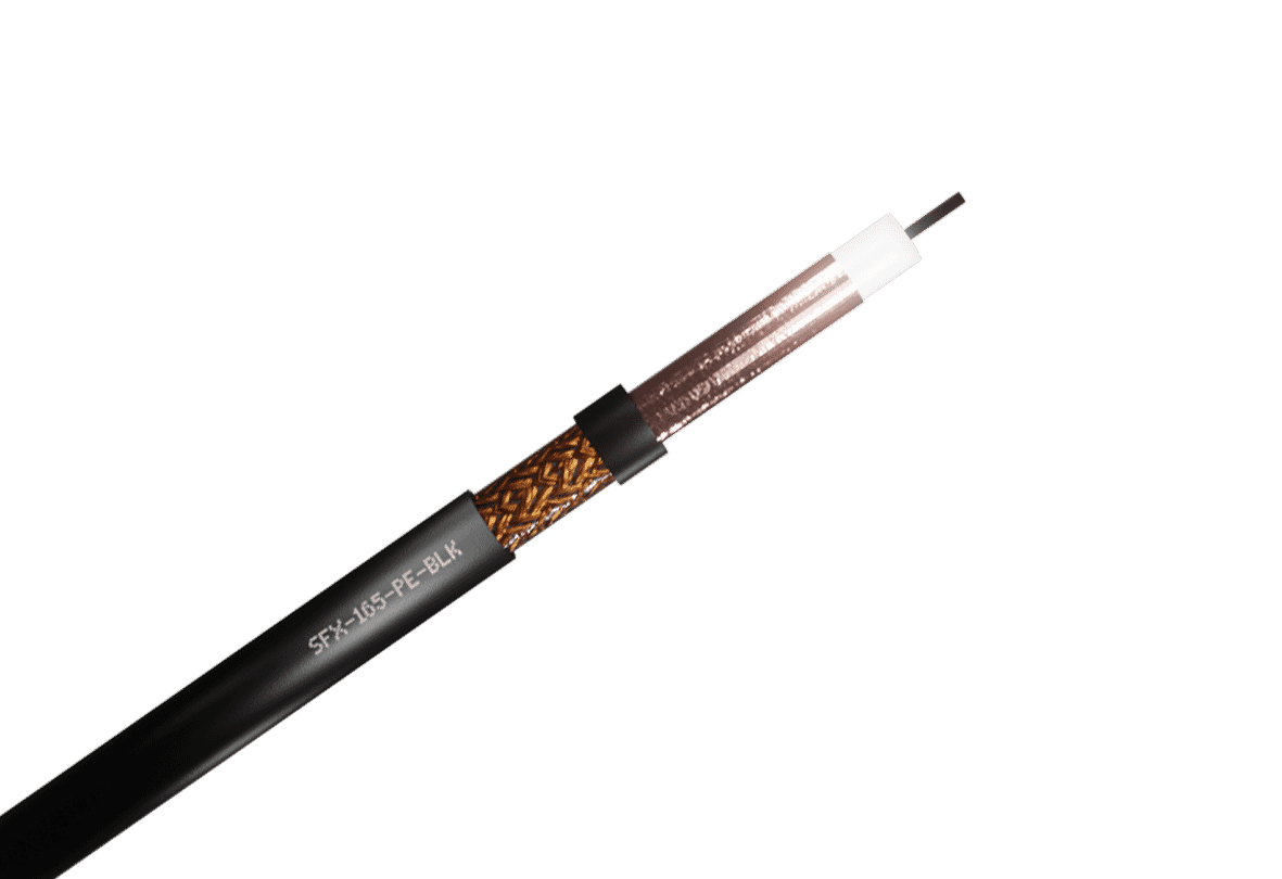External Long Distance TV Satellite Coax Cable CT165 / WF165
