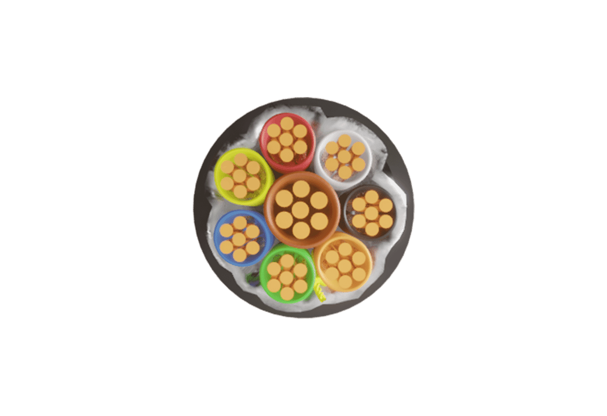 8 core Type 3 External Alarm Cable PE 100m Screened