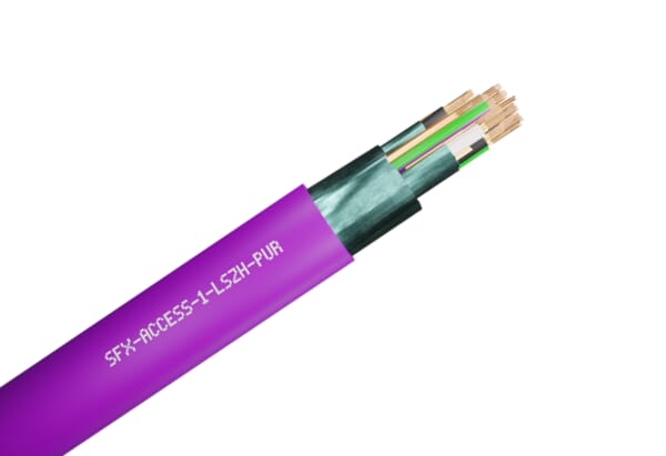 Purple Pipe Belden Equivalent Specialist Access Control Cable 100m