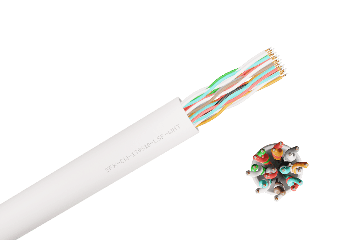 CW1308 Telephone Cable 10 Pair LSF 100m