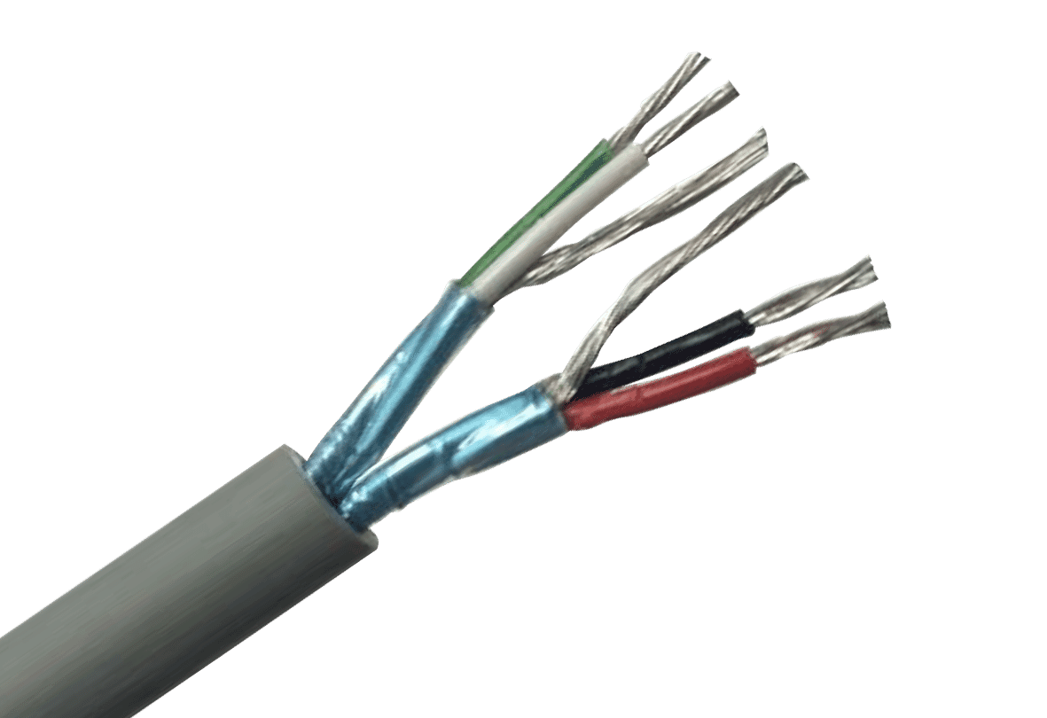 Screened 4 Core Belden ISP2-20 Equivalent (9402) LSZH Grey 100m ...