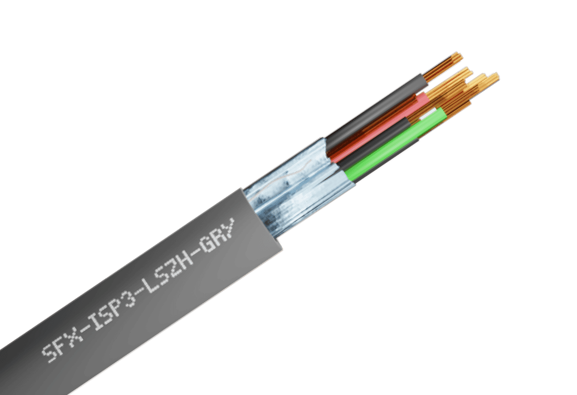 Screened 6 Core Belden Equivalent (8777) LSZH 100M