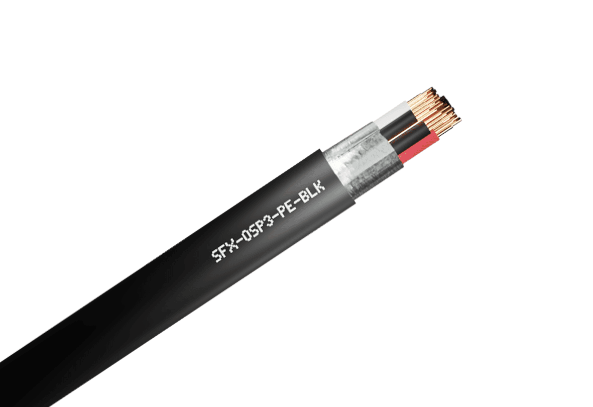 Screened 6 Core Belden Equivalent (9503) PE External 100m