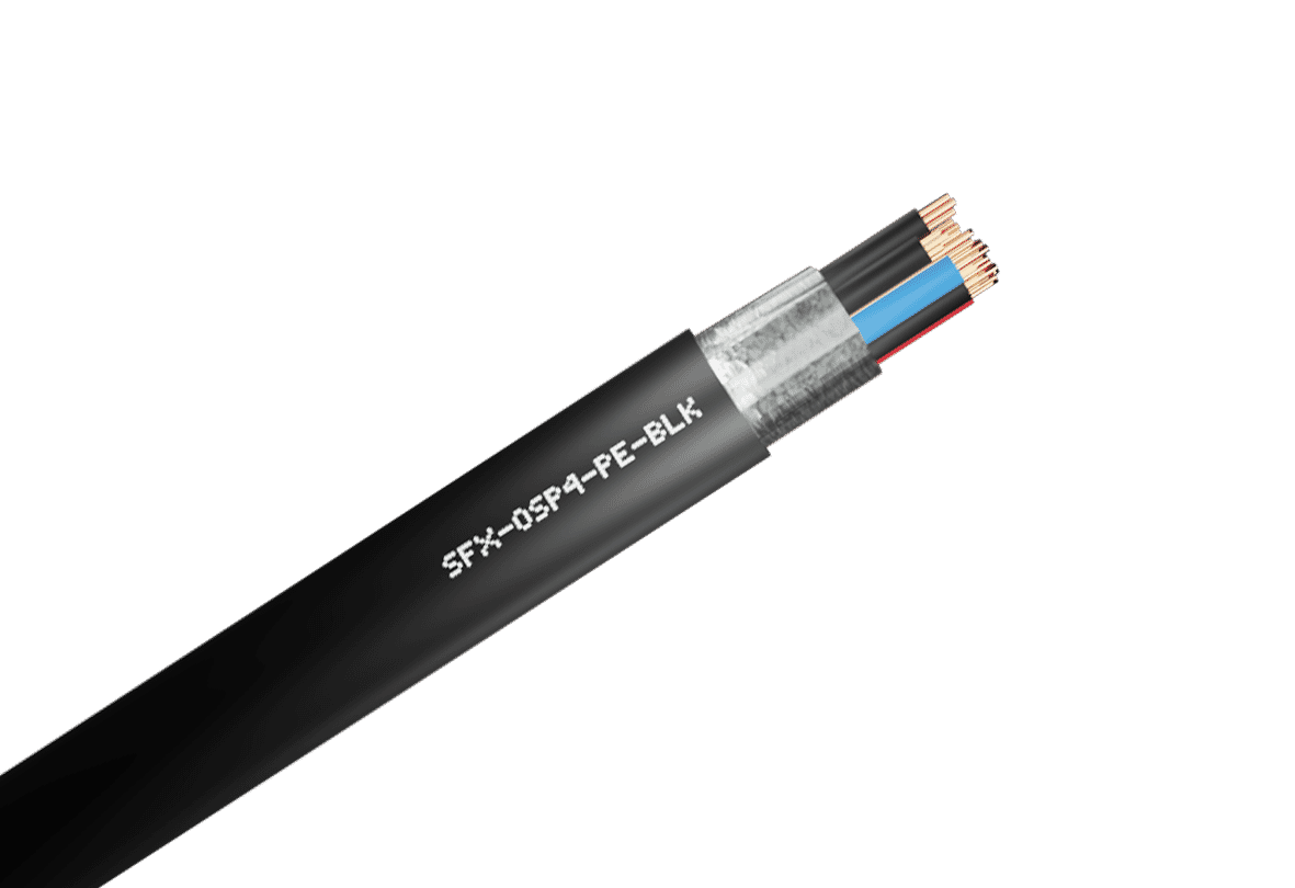 Screened 8 Core Belden Equivalent (9504) PE External 100m