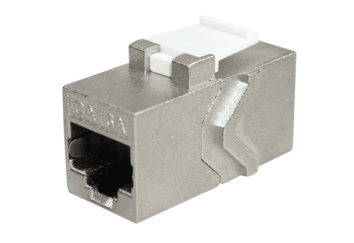 Cat 6A Keystone Module Insert Coupler
