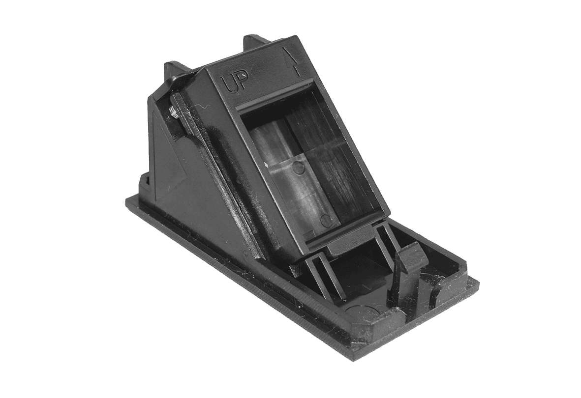 Keystone Angled Module Insert Fascia 25x50mm | Connectec.uk