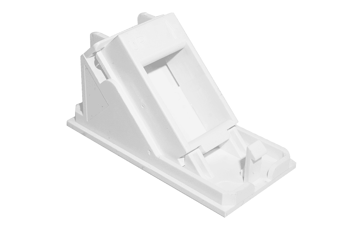 Keystone Angled Module Insert Fascia 25x50mm | Connectec.uk