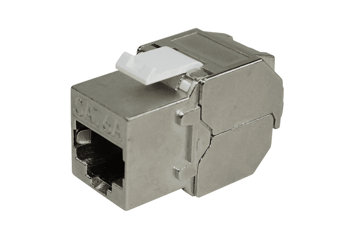 Cat 6A Tool-Less Keystone Module Insert Mini IDC