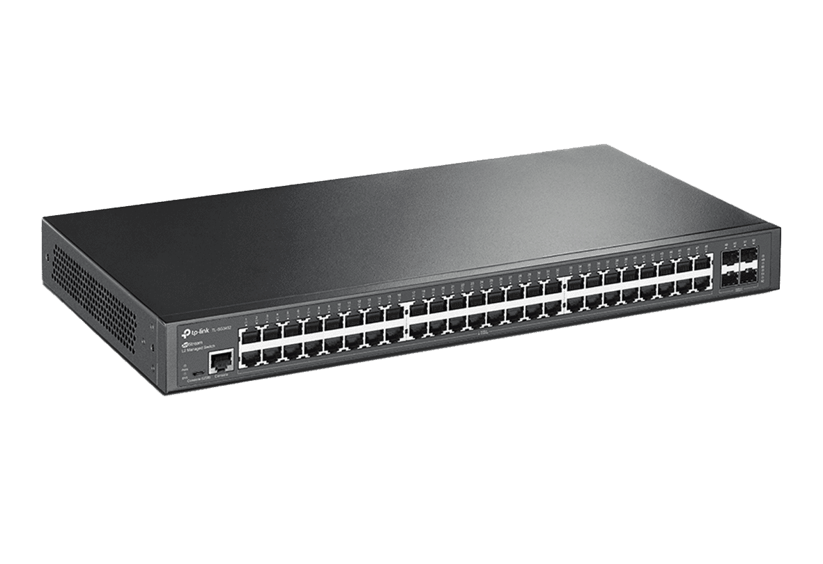 TP-LINK TL-SG3452 JetStream 48-Port Gigabit L2 Managed Network Switch ...