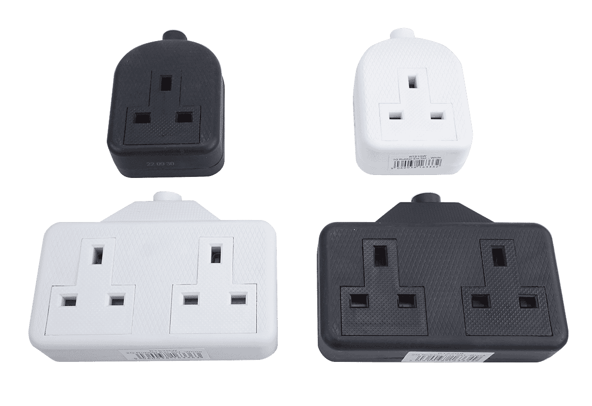 230v Mains Extension Lead Trailing Socket