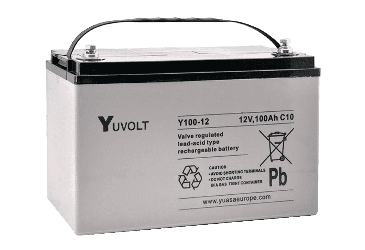 Yuasa Yuvolt 12v 100Ah Lead Acid Battery | Connectec.uk
